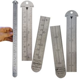 Buy Style 714 Gaebel Line Gauge + 12" Gaebel Stainless Steel Ruler Online