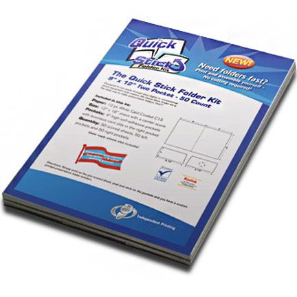 Buy Quick Stick Folders + DIY Custom Pocket Folders Online | SpiralBinding